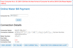 NMMC Water Bill Download PDF [How to] View and Pay NMMC Bill